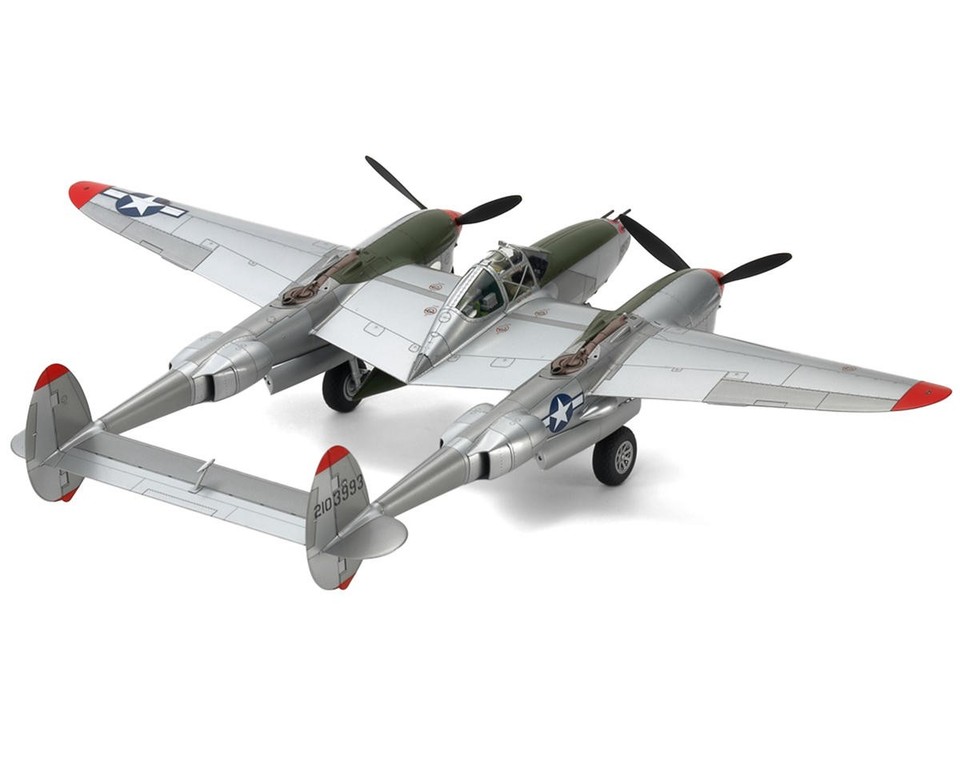 Tamiya Lockheed P-38 J Lightning 1/48 Model Airplane Kit [TAM61123] | eBay