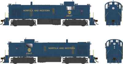 Bowser HO Scale 25224 Norfolk & Southern RS-3 Locomotive # 2557 DCC ...
