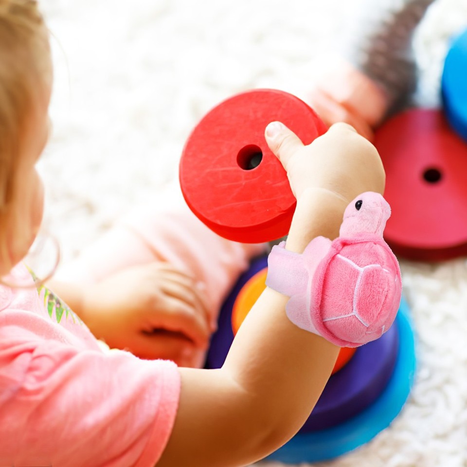 2 Pcs Easter Bracelets for Kids Slap Bulk Colored Wristbands Stuffed ...