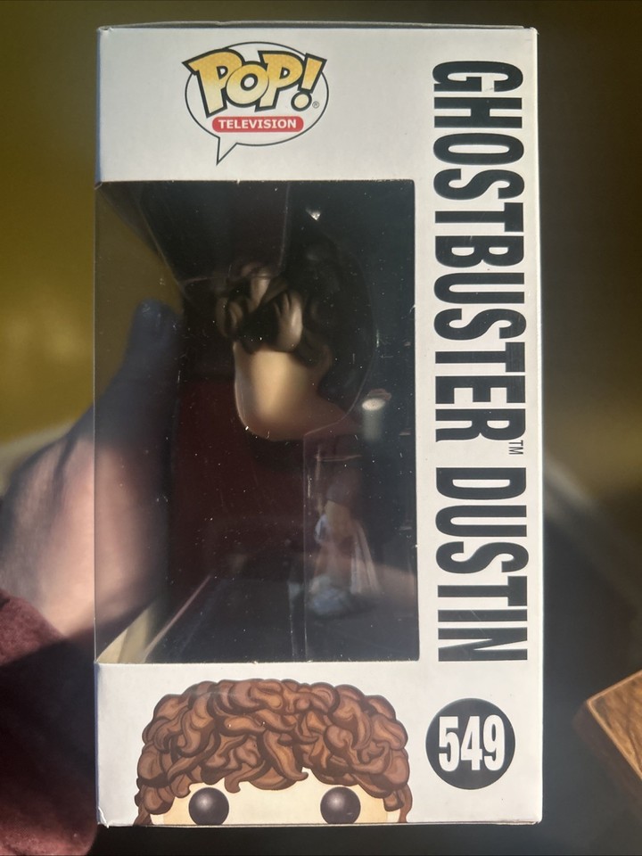Funko Pop! Vinyl: Stranger Things-Dustin Henderson(Ghostbusters)#549 W ...