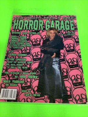Horror Garage Magazine Issue 2 Dark Fiction Rock And Roll | eBay