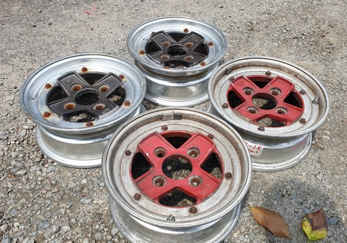 JDM 12" SSR Speed Star racing MK2 mk-2 longchamp wheels for ke70 datsun ...