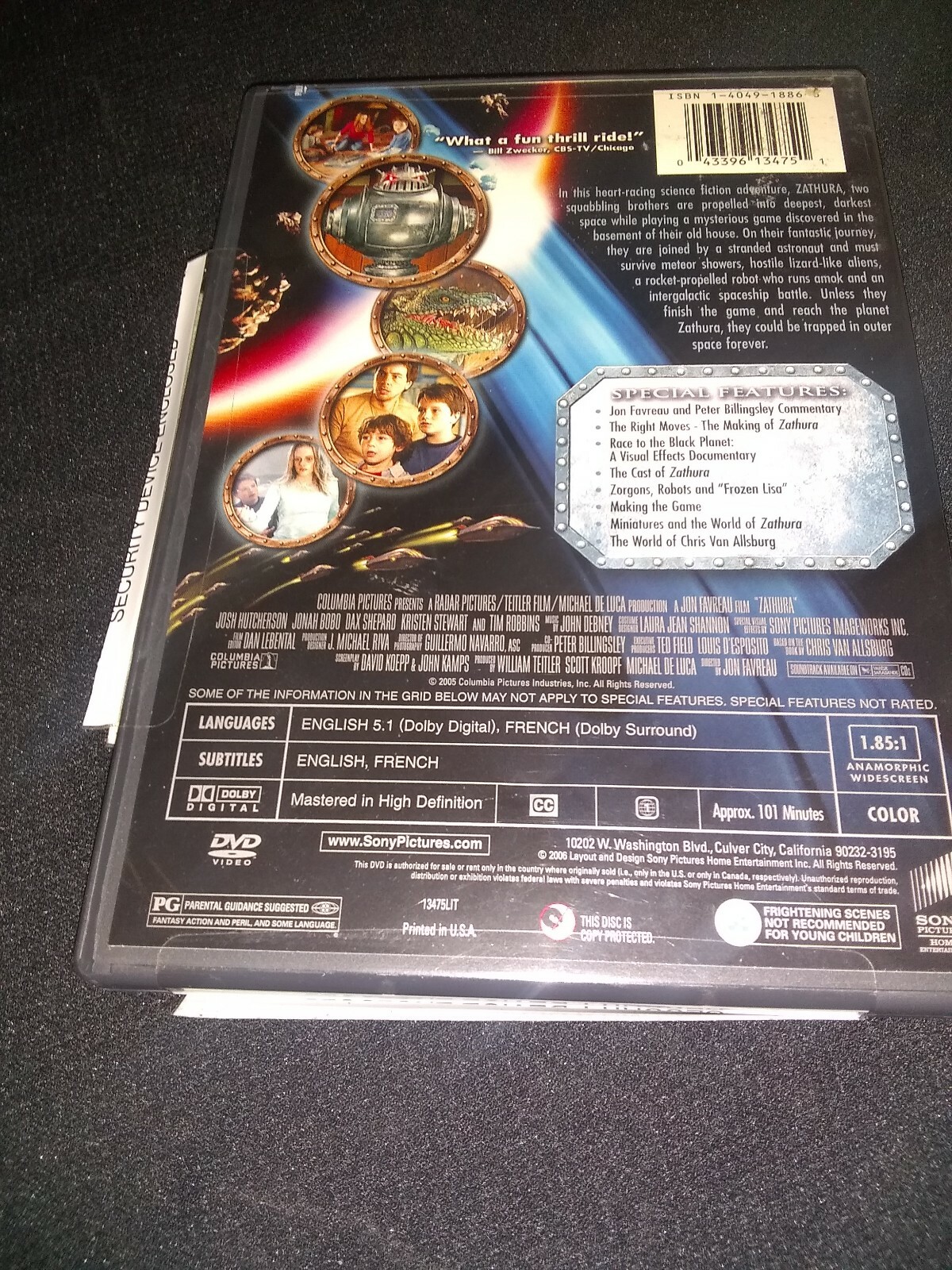 Zathura (DVD, 2006, Special Edition, Widescreen) 43396134751| eBay