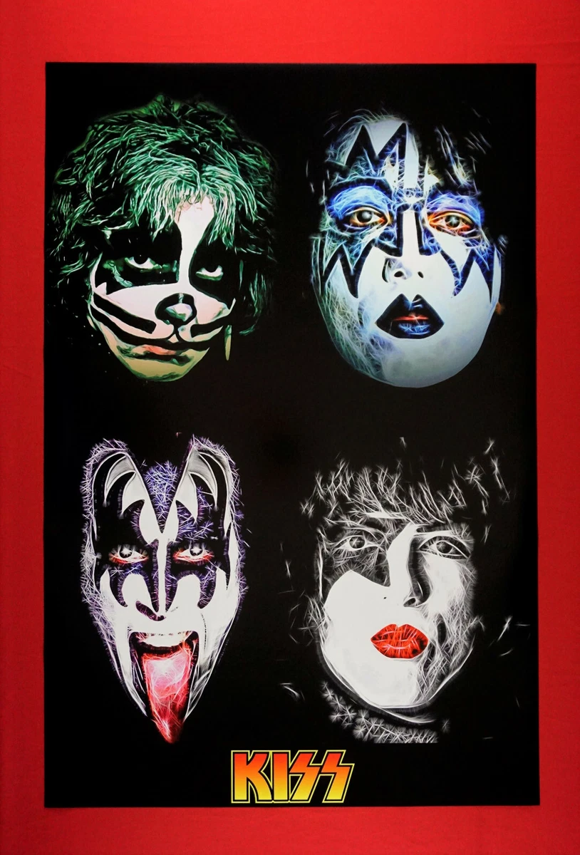 Kiss Band Face