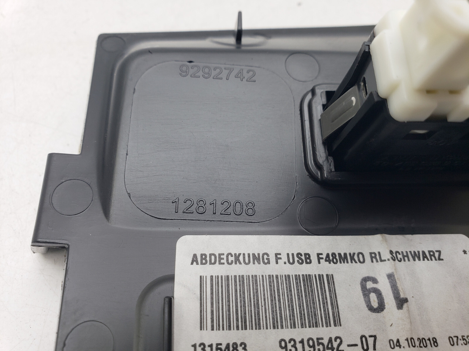 BMW X2 F39 2019 LHD Rear Center Console Air Vent 9292742 12151317 for ...