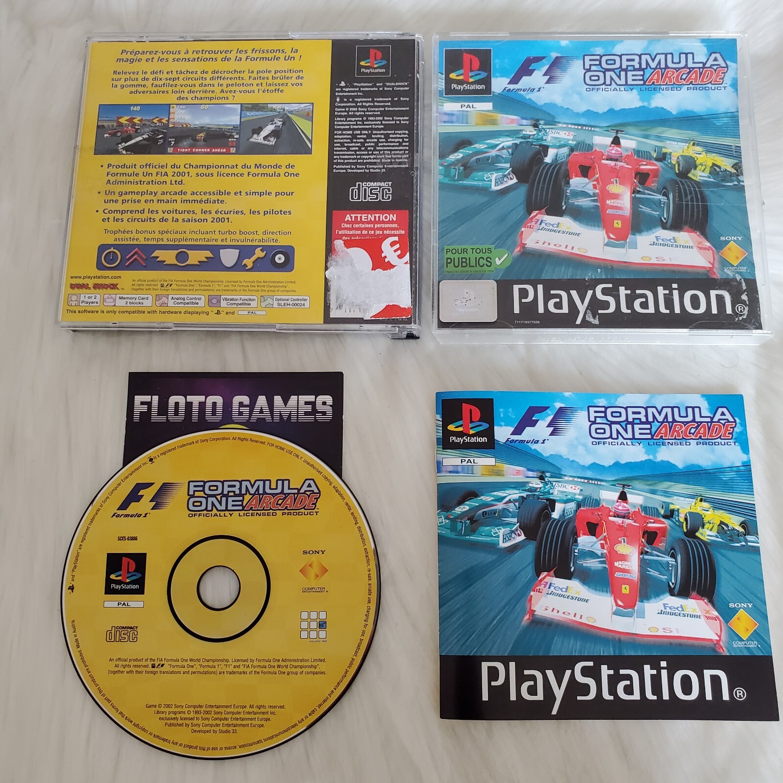 Formula One Arcade Playstation - Prix - Photo - Présentation