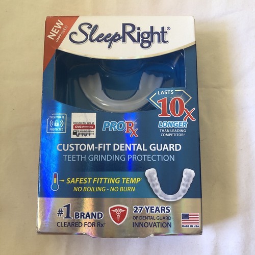 Sleep Right Pro-RX Custom Dental Guard FAST FIT STOP Teeth Grinding | eBay