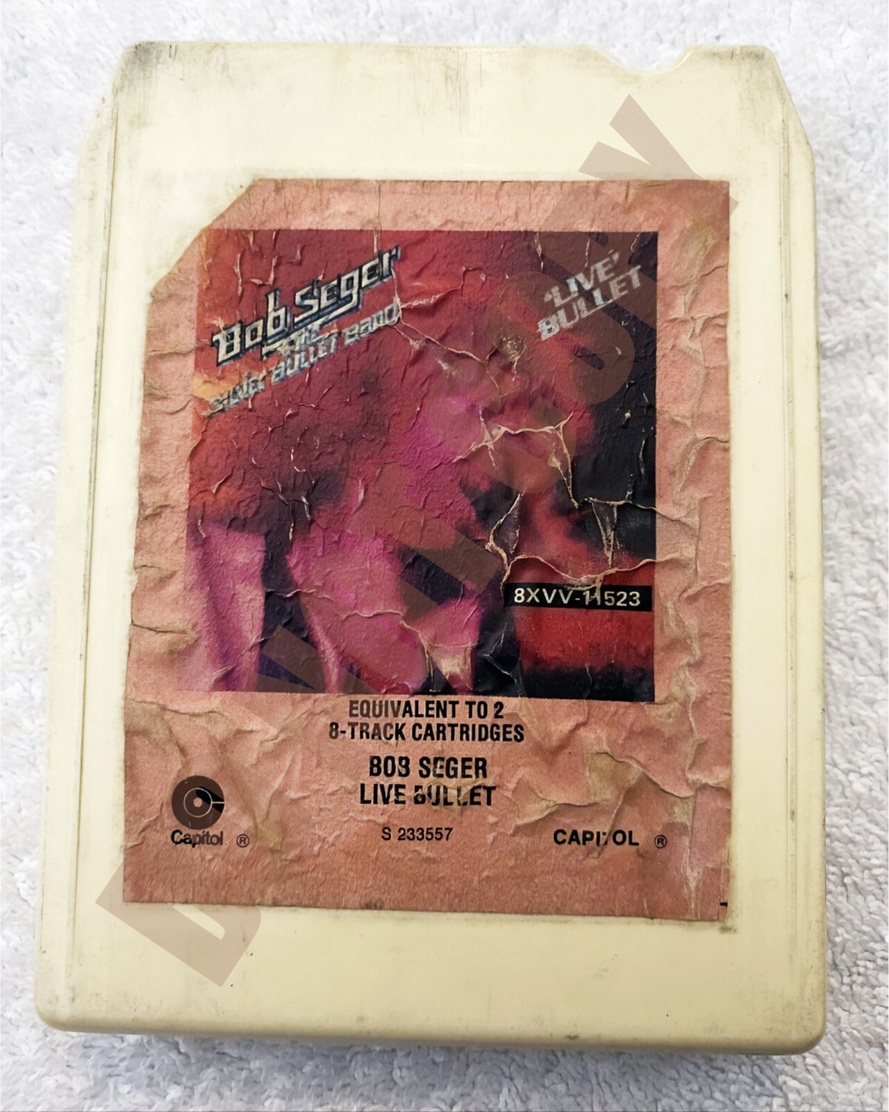 Bob Seger Live Bullet Concert Detroit Cobo Album 8 Track Tape Art 8x10 ...