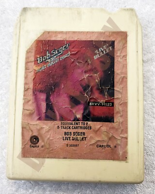 Bob Seger Live Bullet Concert Detroit Cobo Album 8 Track Tape Art 8x10 ...