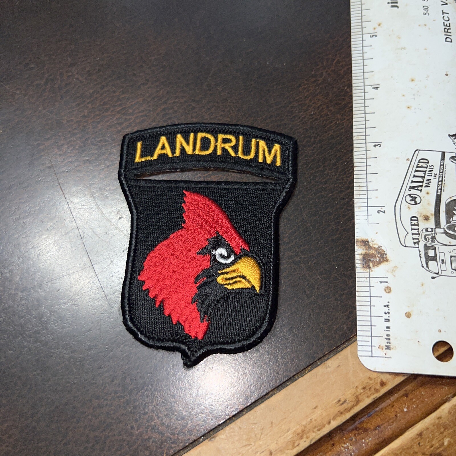 Vintage High School / College ROTC Patch Landrum | eBay