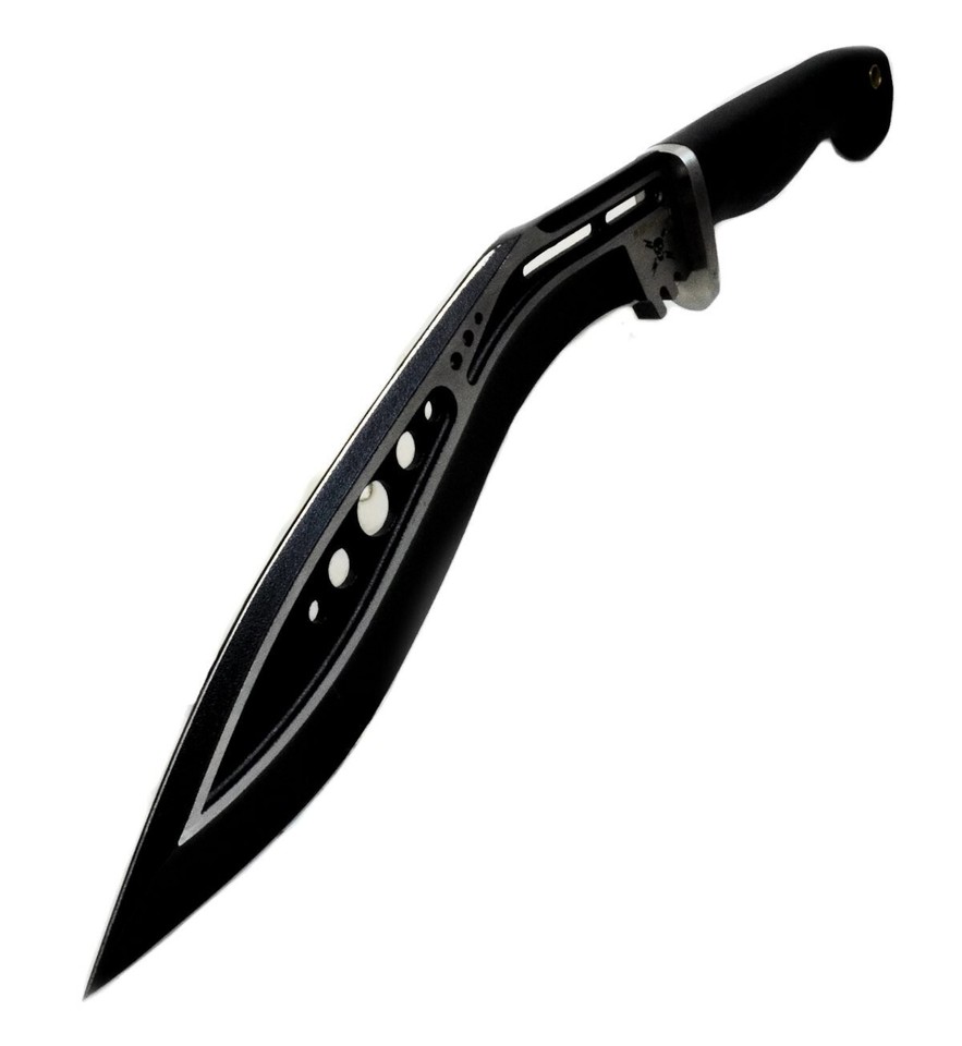United Cutlery M48 Black Tactical Gurkha Kukri Machete Knife Full Tang W/Sheath | eBay