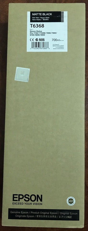 New Epson Matte Black T6368 Stylus Pro7890/7900/9890/9900 | eBay