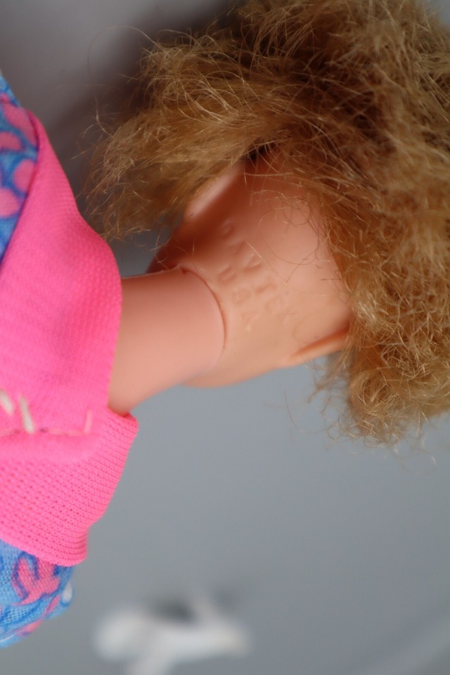 VTG LILLY Barbie CLONE DOLL Lilli BUBBLE Cut Hair PMA USA Davtex Head ...