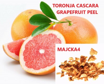 TORONJA Cascara te 1/2 oz Hierbas GRAPEFRUIT PEEL tea Vitamin C ...