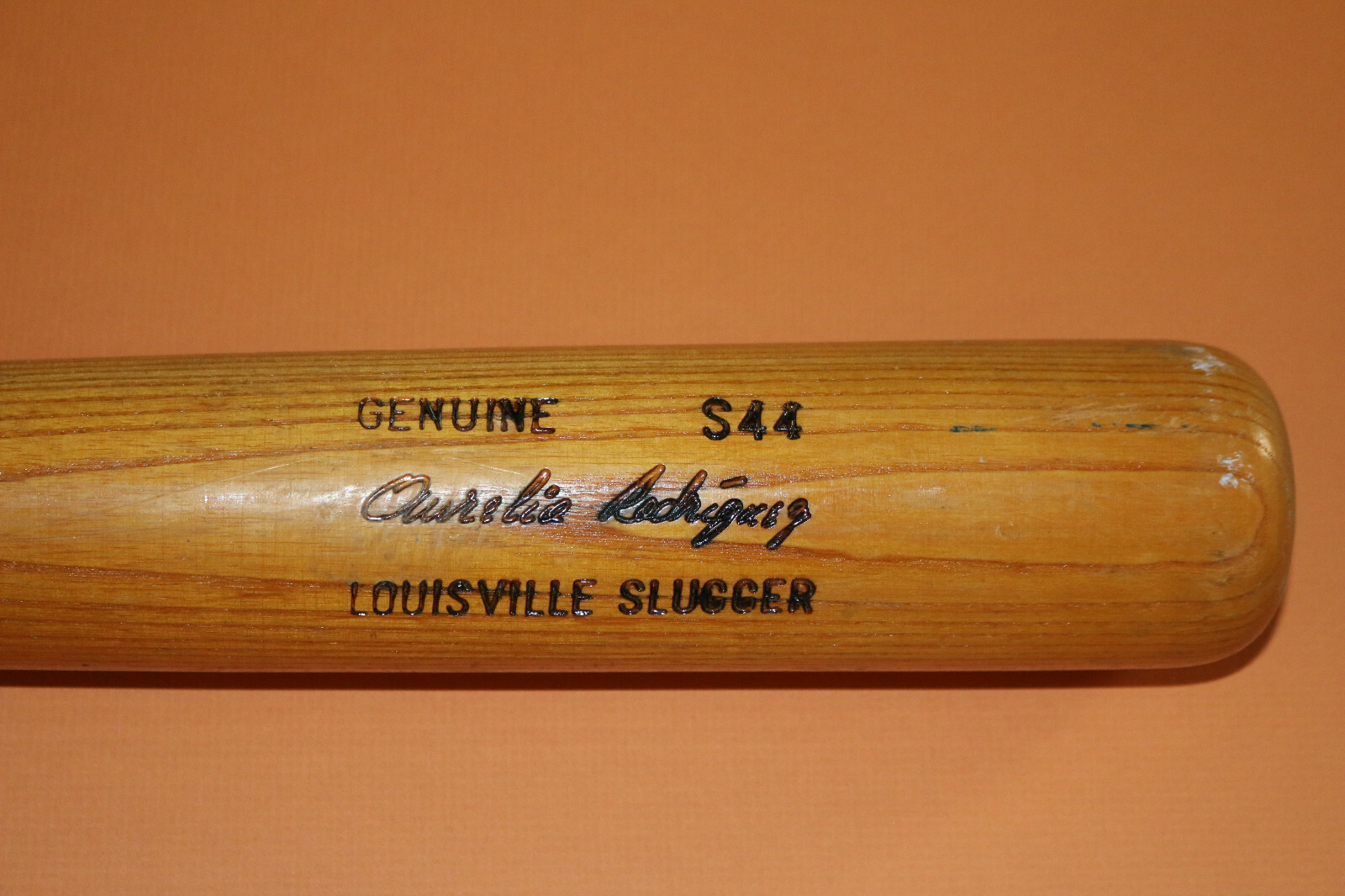 Rare 1970's AURELIO RODRIGUEZ Detroit Tigers LOUISVILLE SLUGGER Game ...