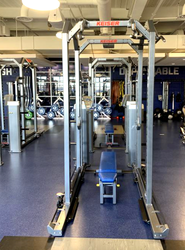 Keiser Fitness | Power Rack Model 3111 w/ Adjustable Bench from NY ...