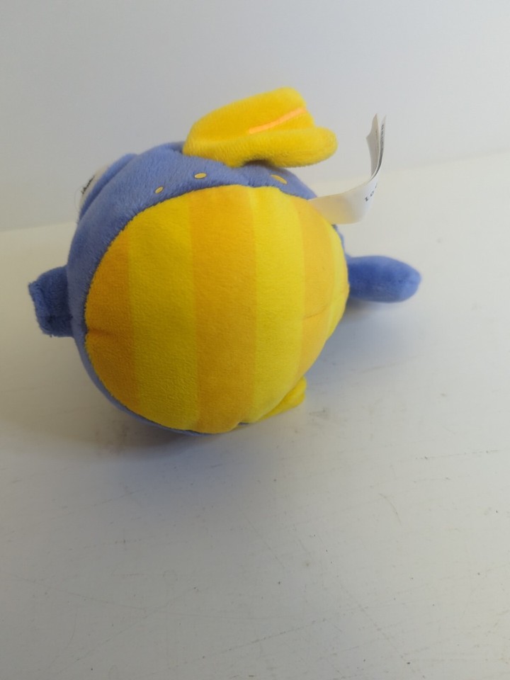 Disney Doc McStuffins Blue 6" Puffer Fish Squeakers Stuffed Animal ...