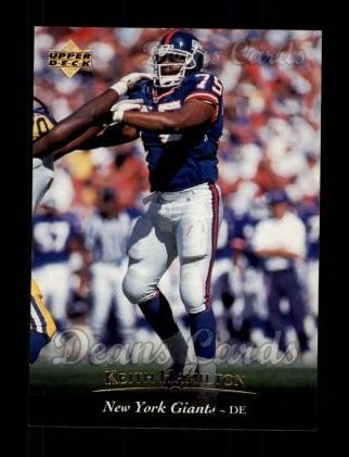 1995 Upper Deck #173 Keith Hamilton Giants Pittsburgh 8 - NM/MT | eBay