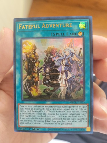 Fateful Adventure GRCR-EN029 Ultra New NM 1st YUGIOH | eBay