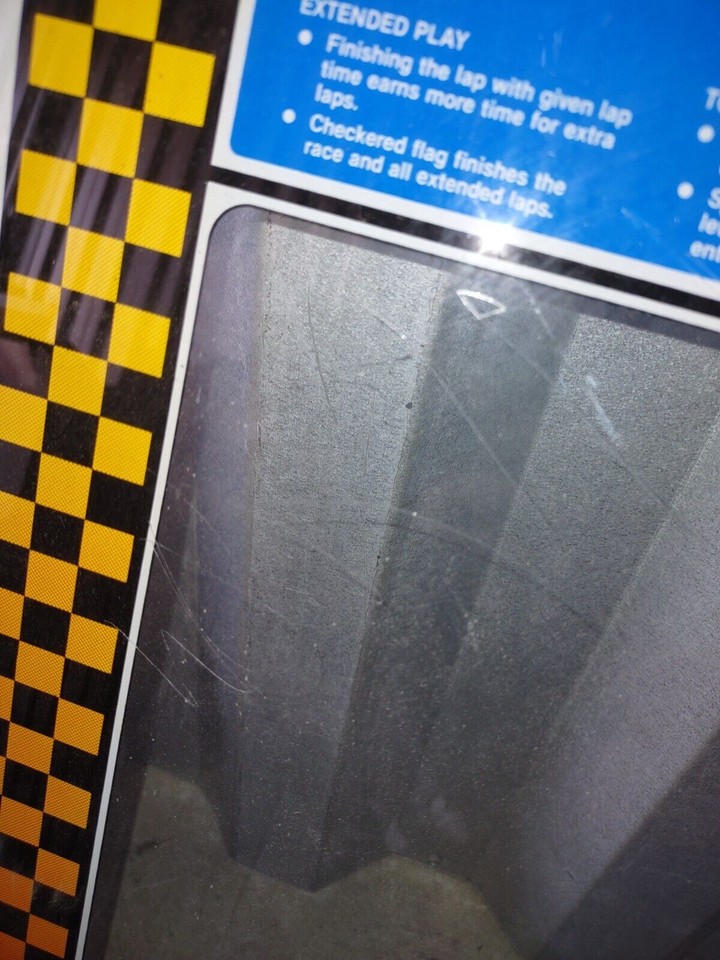 pole position arcade glass bezel part #100 | eBay