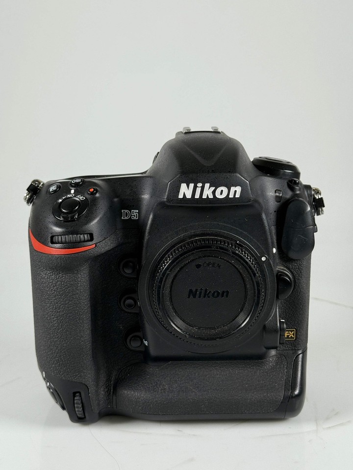 Nikon D5 Digital Camera 20.8MP DSLR Camera Body (Dual XQD Slots) D5-a ...