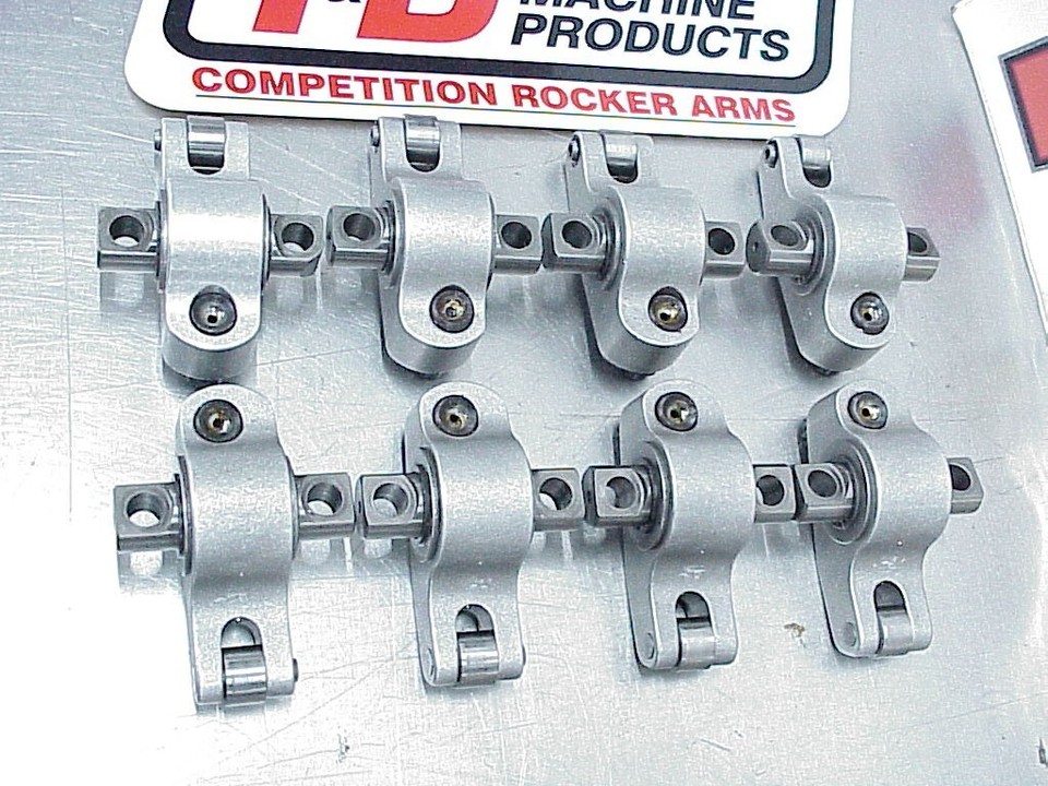 8 T & D Aluminum Shaft Rocker Arms 1.75 Ratio Code "G" 1.545" Pivot ...