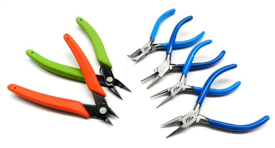 Jewelry Making Tool Kit Bead Work Wire Wrapping Xuron 494, 410, 4 ...