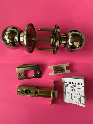 Ikonic Privacy Chrome Plated Privacy Knob - 60mm - 70mm Adjustable ...