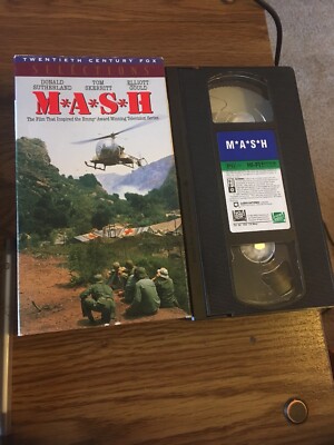 M*A*S*H. The Movie VHS MASH 20th Century fox PG Donald Sutherland ...