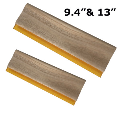 2 pcs screen printing squeegee 13" + 9.4" Sill Screen Press Ink Scraper ...