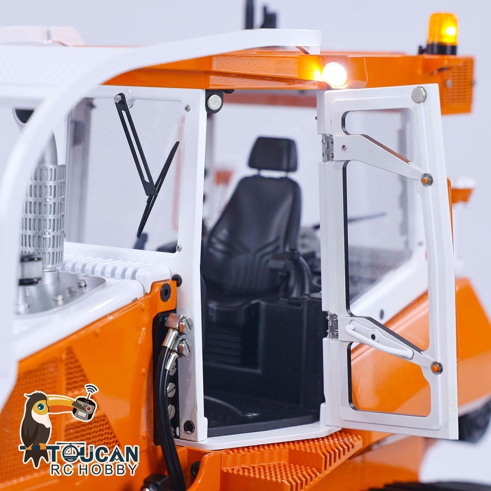 Aoue 850K LESU 1/14 RC Metal Hydraulic Dozer Remote Control Bulldozer ...