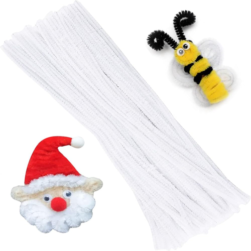 100 PCS Pipe Cleaners,Pipe Cleaners for Crafts,Pipe Cleaner Crafts ...