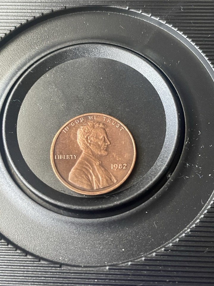 1982 “small date” Penny , No Mint Mark, 3.1 Grams, Not Graded, Very ...