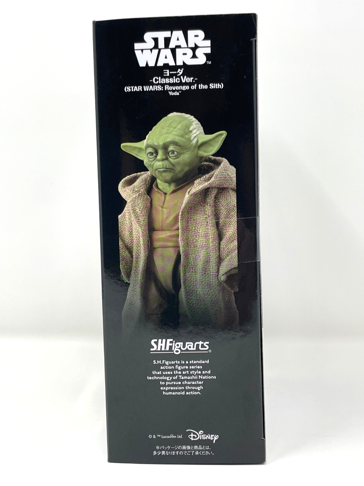 S.H.Figuarts Yoda Classic Ver. Star Wars Episode 3 TAMASHII NATIONS ...