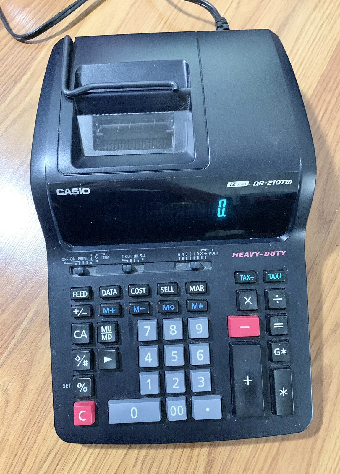 Casio DR-210TM Printing Calculator for sale online | eBay