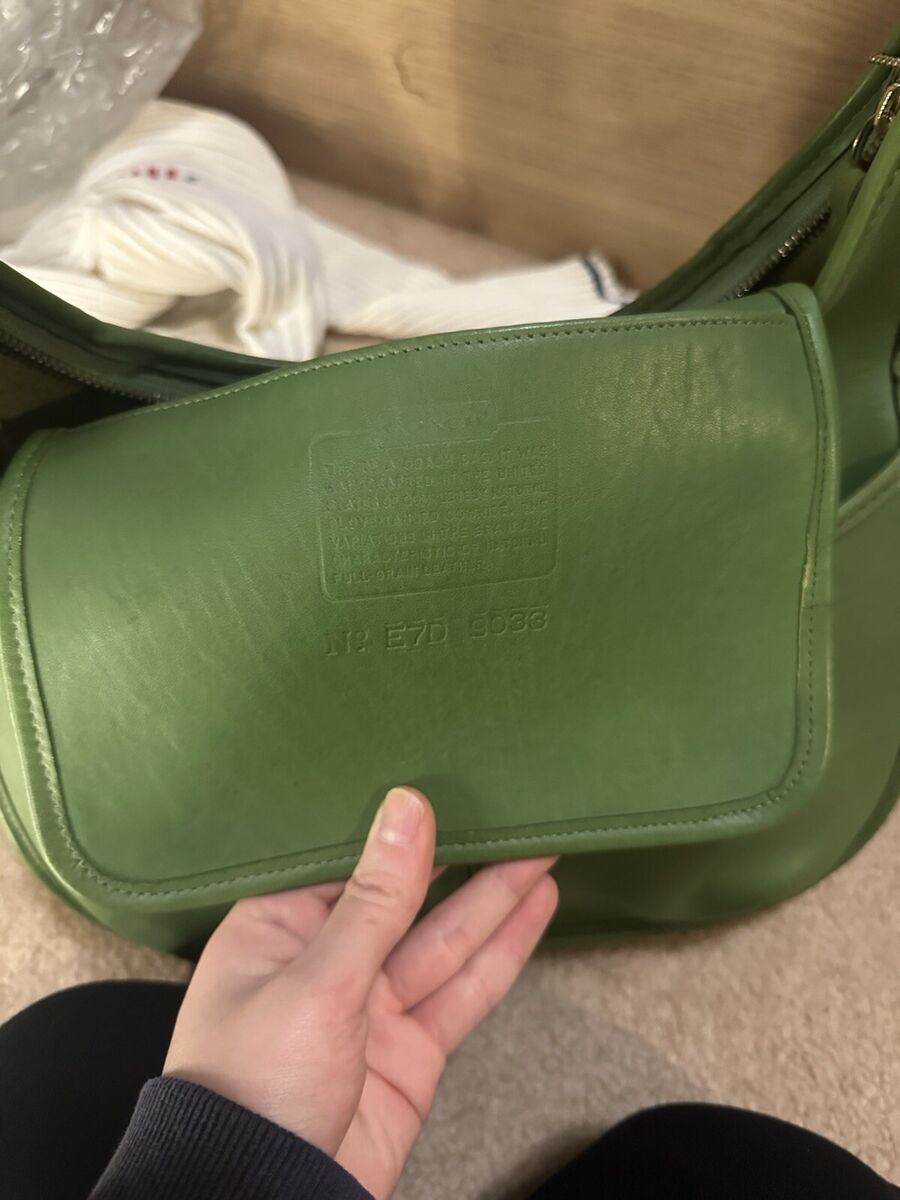 Rare Vintage Coach Ergo 9033 Leaf | eBay Rare Vintage Coach Ergo 9033 Leaf | eBay