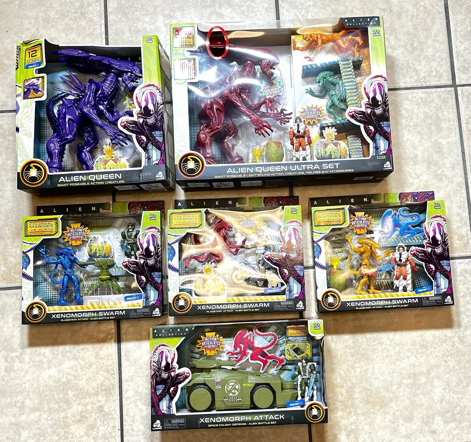 Lanard Aliens Collection Walmart Exclusive Lot Figure Sets New Alien ...