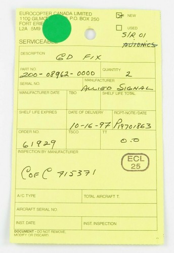 Bendix King KY196A/KY197A GD Fix P/N 200-08962-0000 New Surplus | eBay