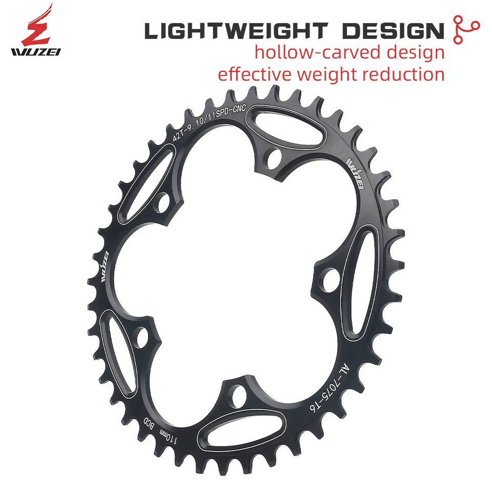Road Bike Chainring 110 bcd 130 bcd Bicycle Sprocket 36 38 40 42 46 48 ...