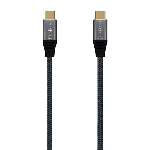 AISENS - A107-0672 - USB 3.2 Gen2x2 Cable 20Gbps 5A 100W E-Mark, Type ...