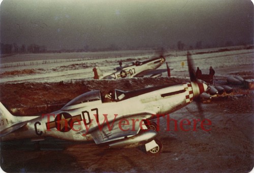 *WWII 339th Fighter Group- KODAK P 51 Mustang plane COLOR photo 1945 ...