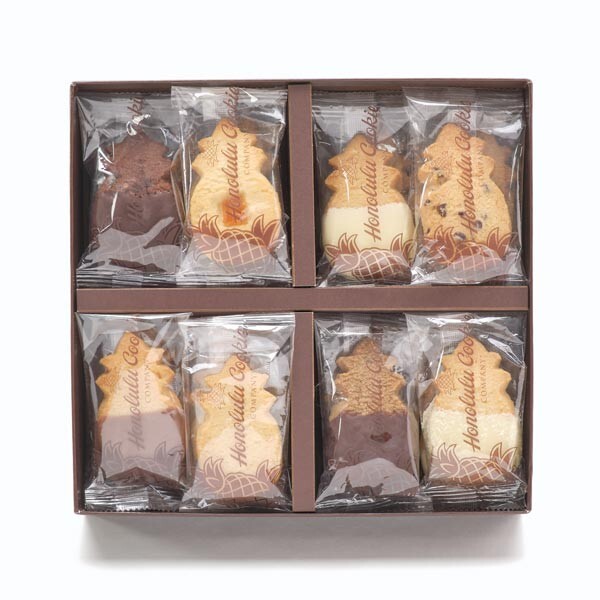 Honolulu Cookie Company Signature Gift Box 27 Premium Assorted Cookies ...