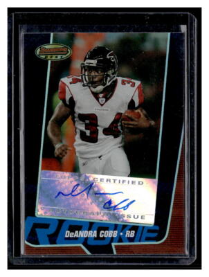 Deandra Cobb 2005 BOWMAN'S BEST AUTOGRAPH /299 AUTO RC, SN699 Rookie | eBay