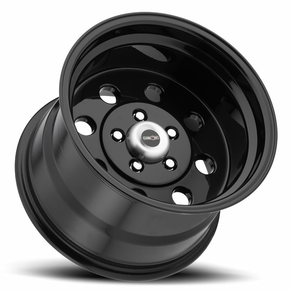 15x8 +0 Vision 531 Sport Lite 5x120.65 Gloss Black Rims (Set of 4) | eBay