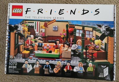 Lego Friends Central Perk Set TV Cafe 21319 NIB, Lighting Kit, and Door ...