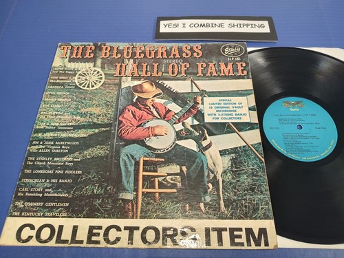 The Bluegrass Hall Of Fame - 1976 LP Various Artists Red Allen Stanley ...