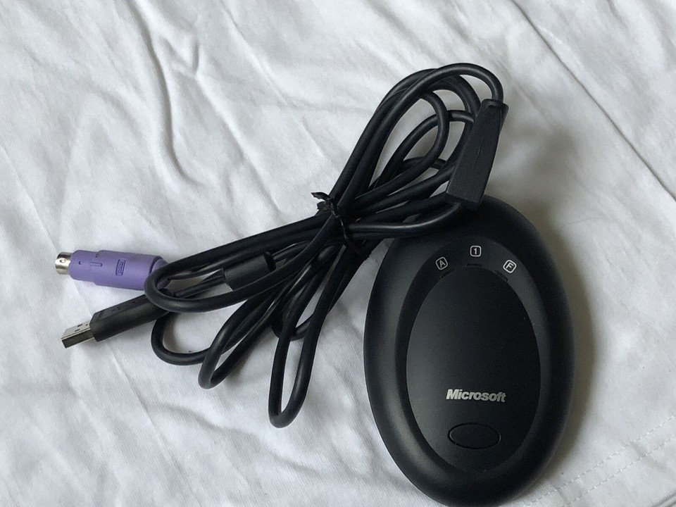 Microsoft Wireless Photo Keyboard 1027 w/ Wireless Mouse 1007 ...