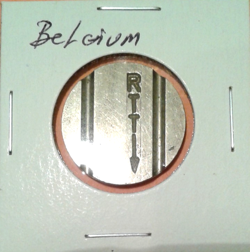 Belgium Telephone token.RTT(right).Catalog N 25087. | eBay