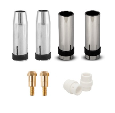 24KD MB24 24 series MIG Consumable Kit 8 pcs (Nozzle Diffuser Tip ...