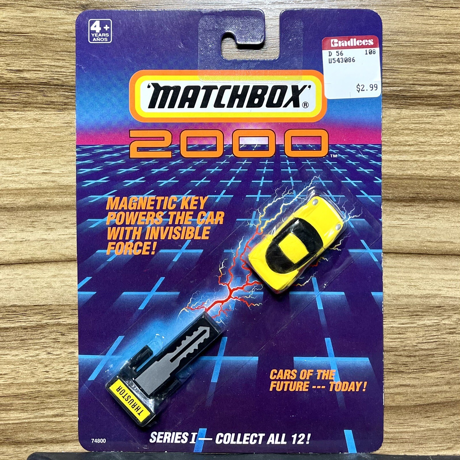 Matchbox 2000 Magnetic Key Cars Thrustor Yellow Series 1 New 1990 | eBay